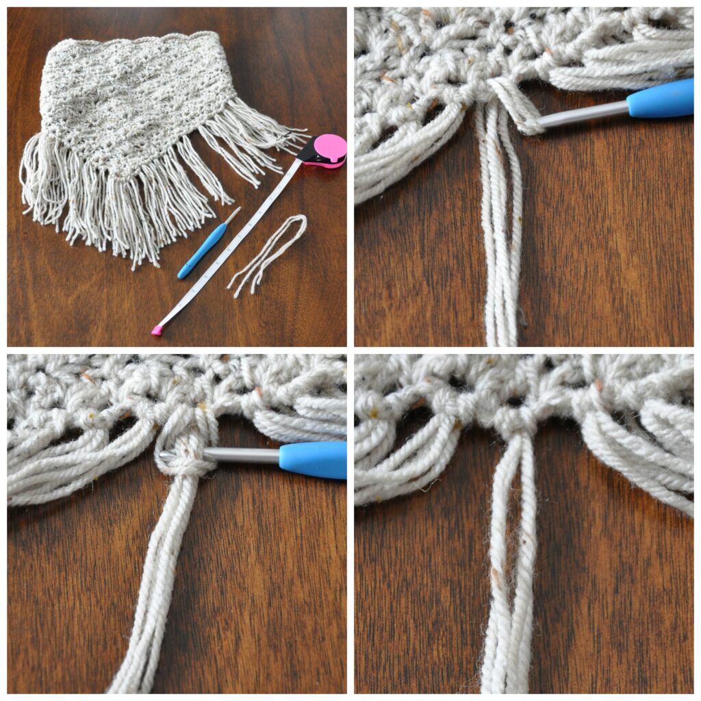 Adding Fringe To Your Projects | Sincerely pam