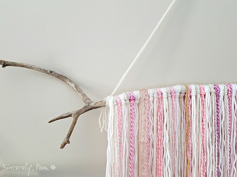 Decorating With Yarn | My Daughter's Room | Sincerely pam
