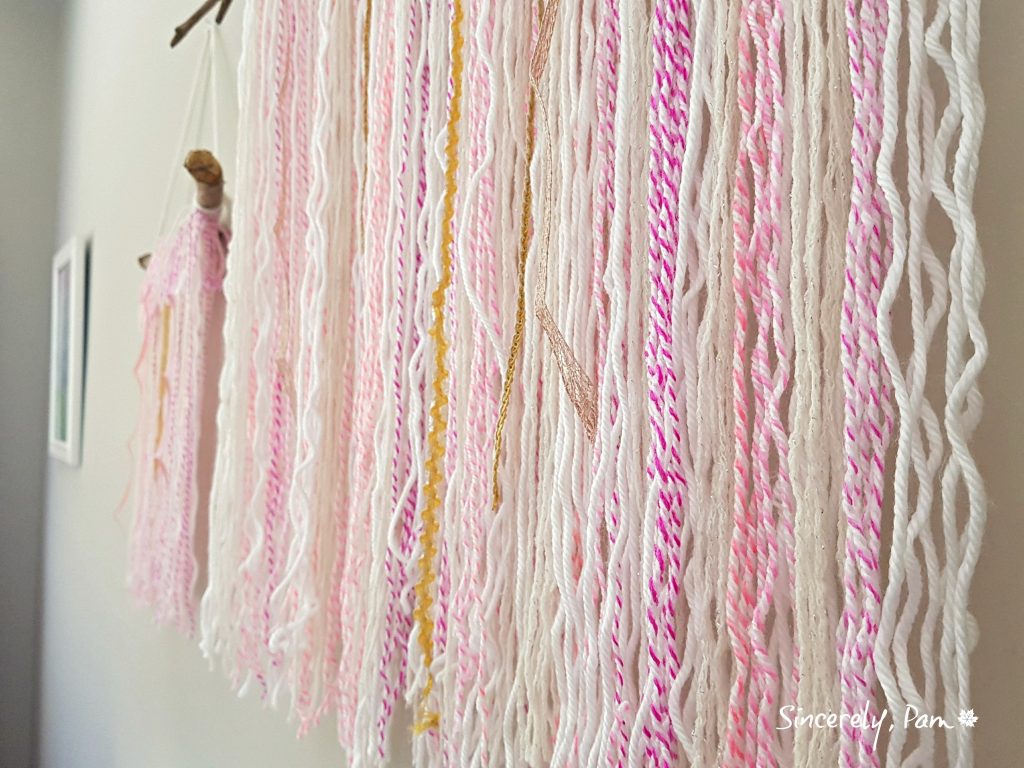 Decorating With Yarn | My Daughter's Room | Sincerely pam