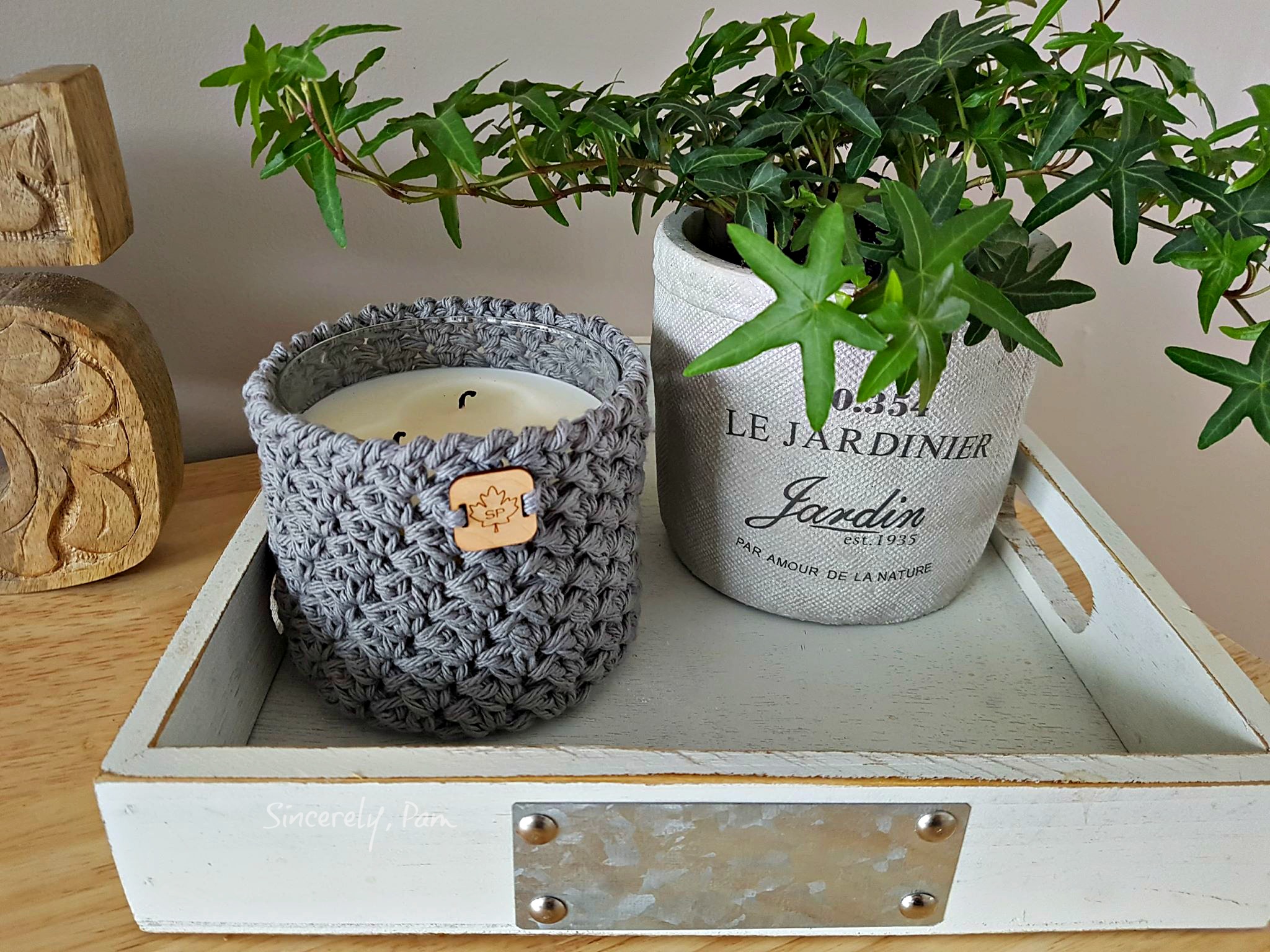 Ribbed Basket | Crochet Pattern | Sincerely pam