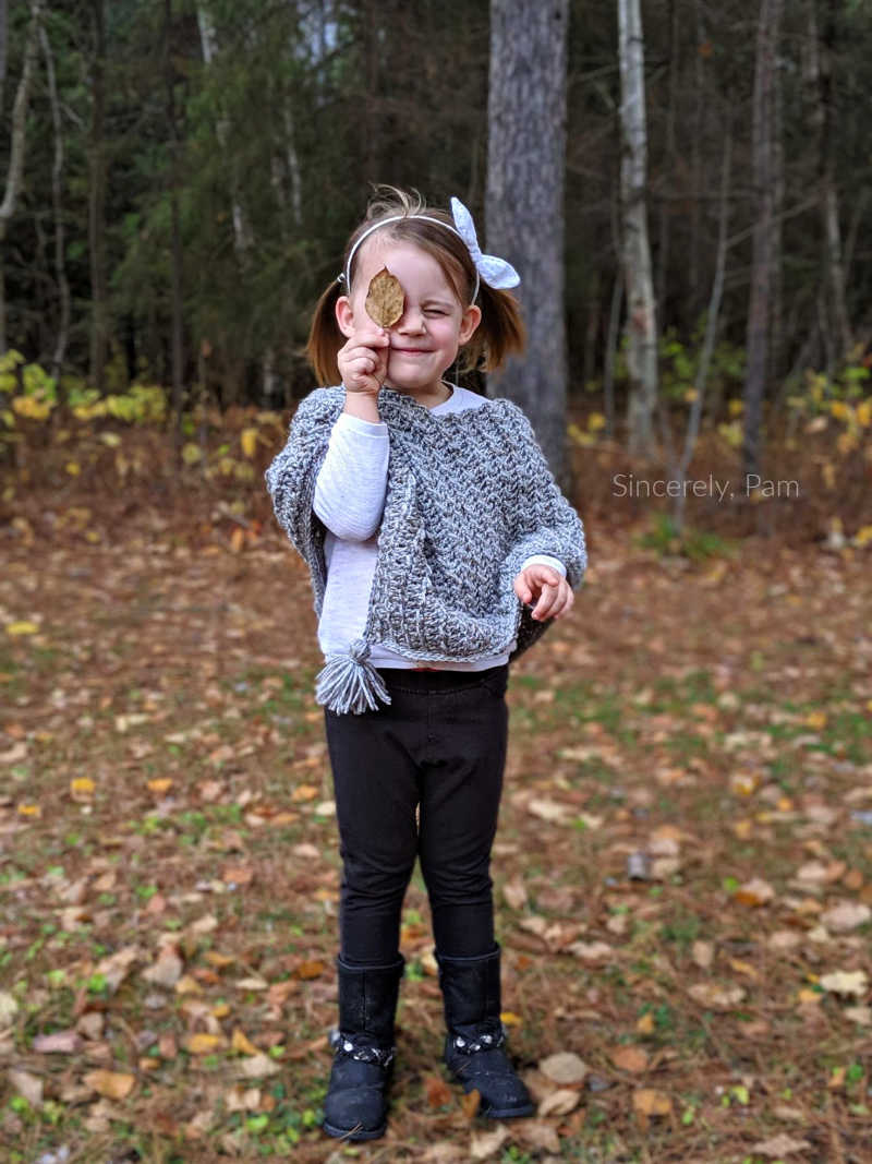 Ragged Falls Poncho | Free Crochet Pattern | Sincerely pam
