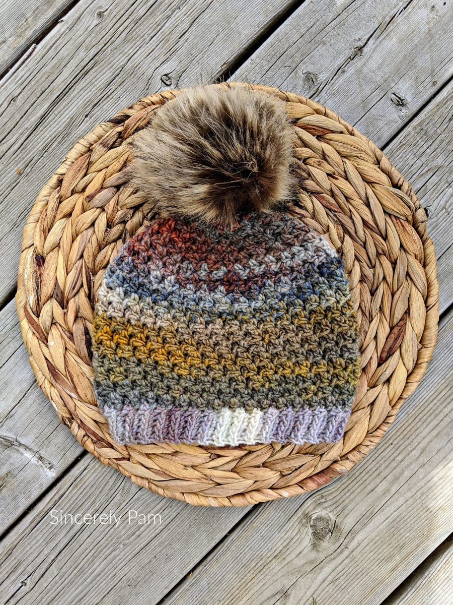 Alex Beanie Crochet Pattern | Sincerely pam